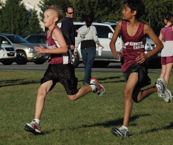 Mikey running - The Swifty Foundation